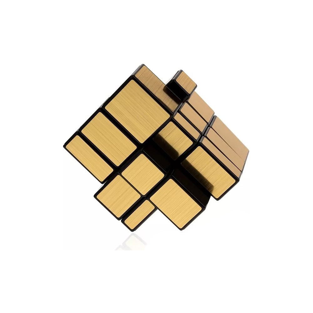 Cubo Rubik Shengshou Mirror 3x3 Dorado Magic Cube